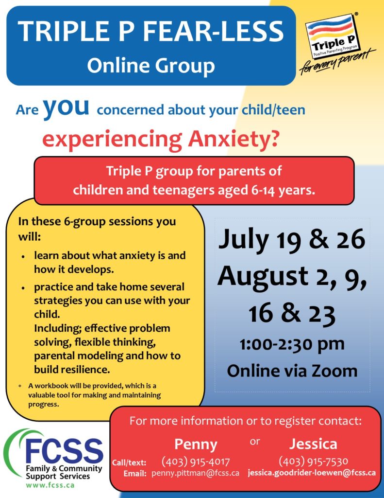 July 2022 Vulcan County Family Resources | Village of Arrowwood